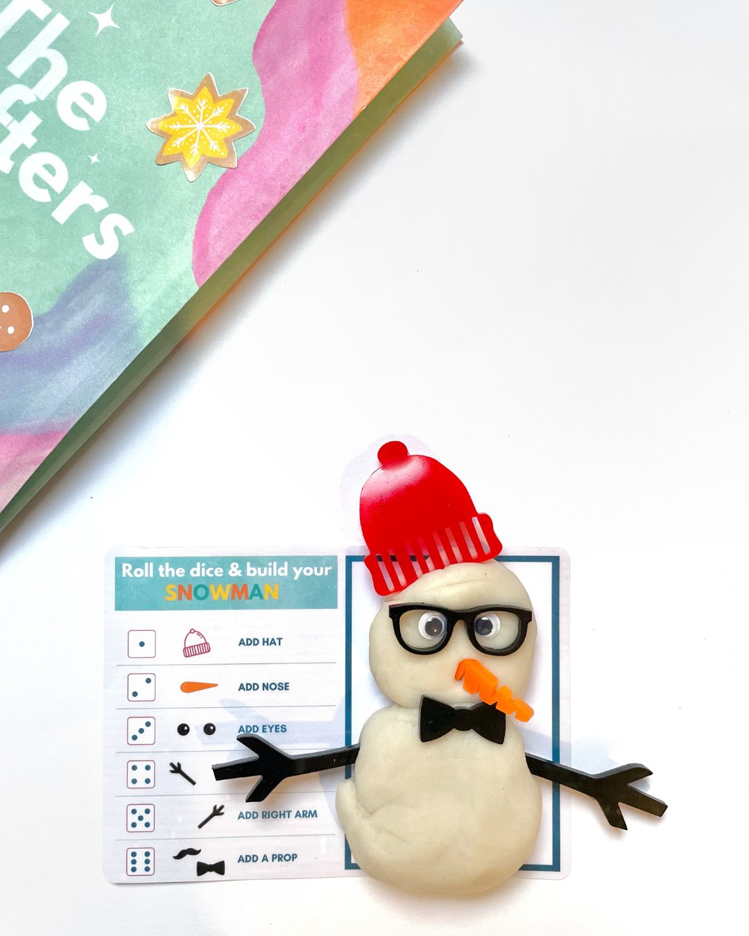 Build a Snowman Mini Playdough Kit ☃️ - The Crafters Kit